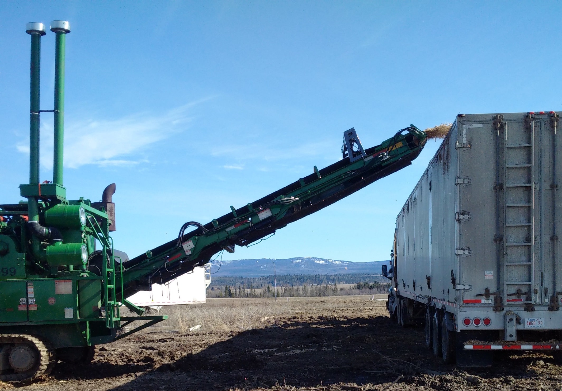 Installation Photos – Bandit - Sensortechnik Optical Belt Scale