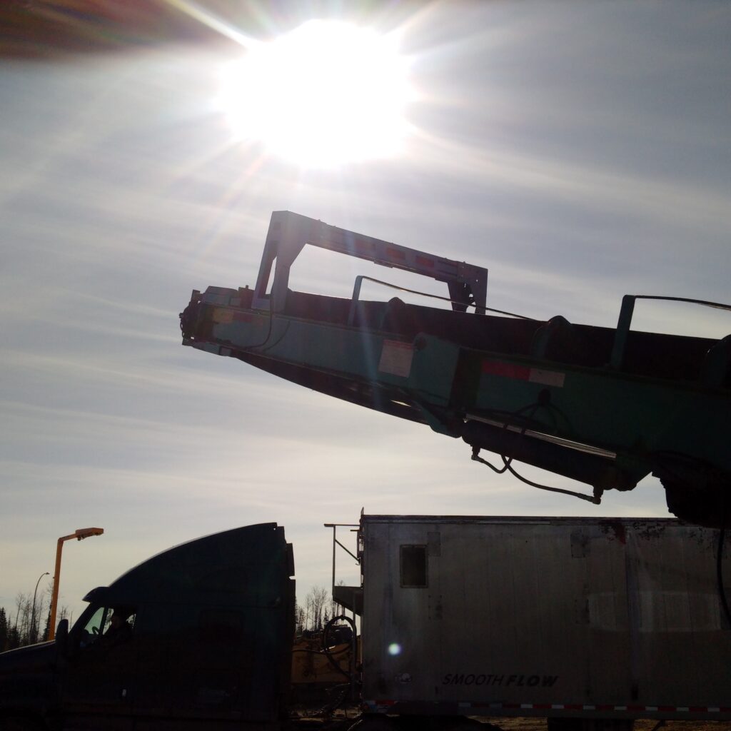 Installation Photos - Bandit - Sensortechnik Optical Belt Scale