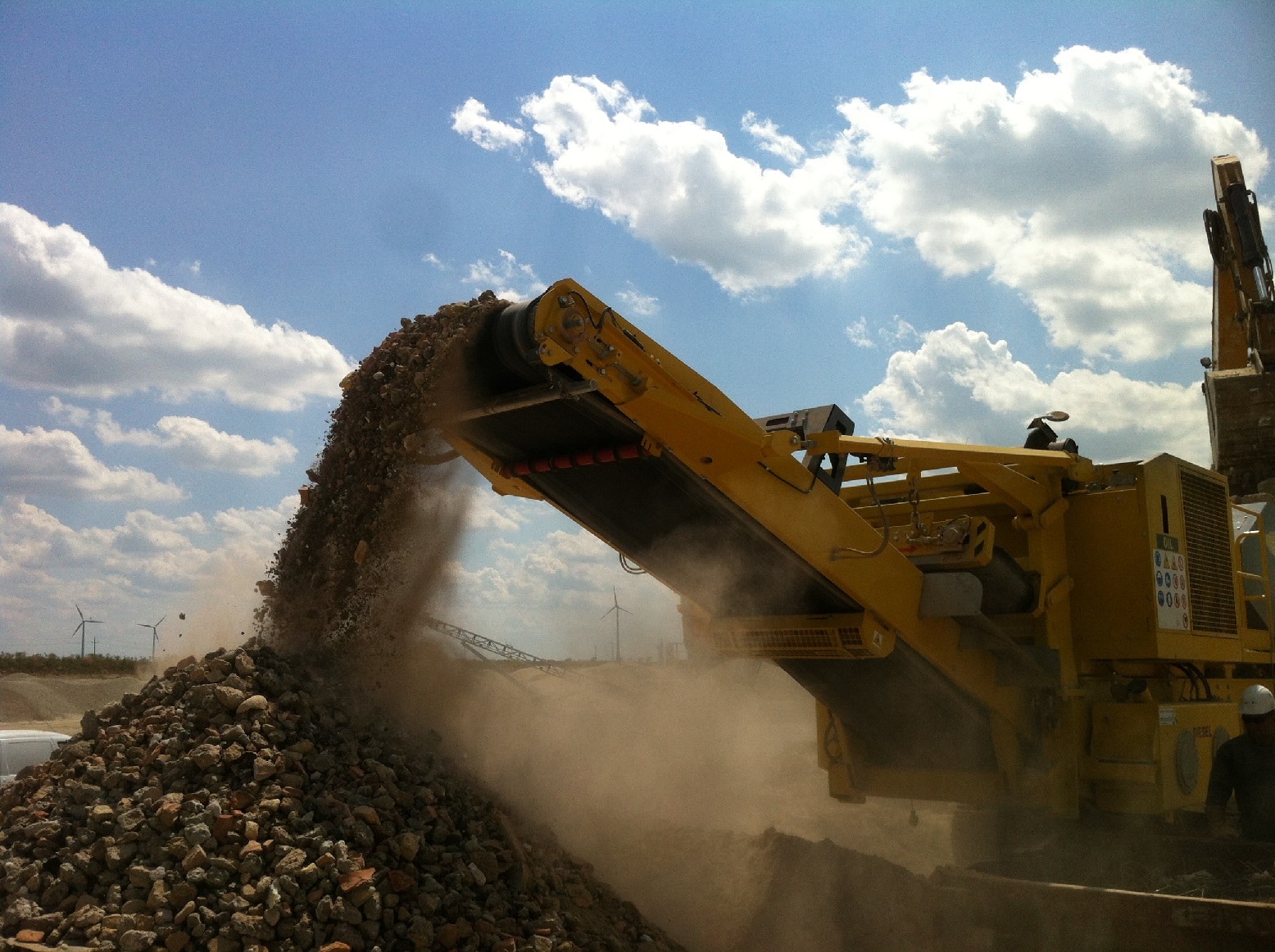 Installation Photos – Keestrack - Sensortechnik Optical Belt Scale