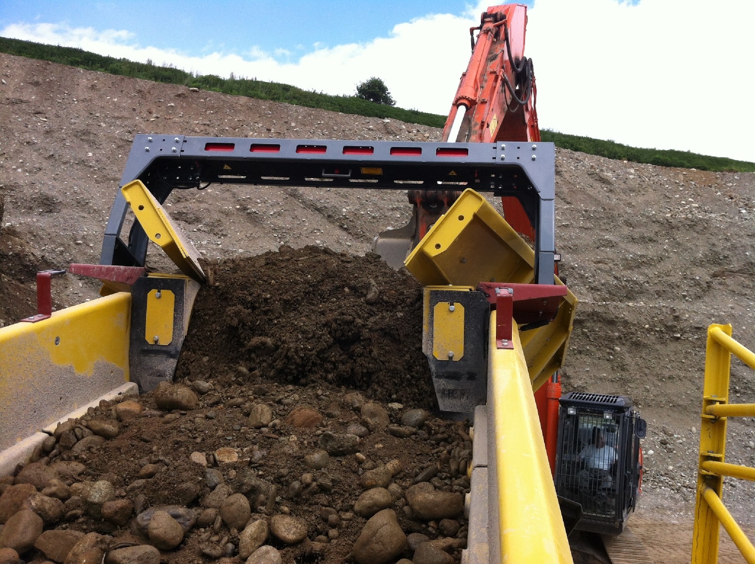 Installation Photos – Keestrack - Sensortechnik Optical Belt Scale