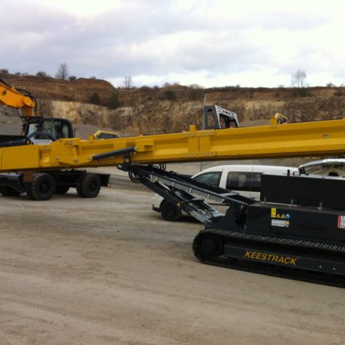 Installation Photos - Keestrack - Sensortechnik Optical Belt Scale