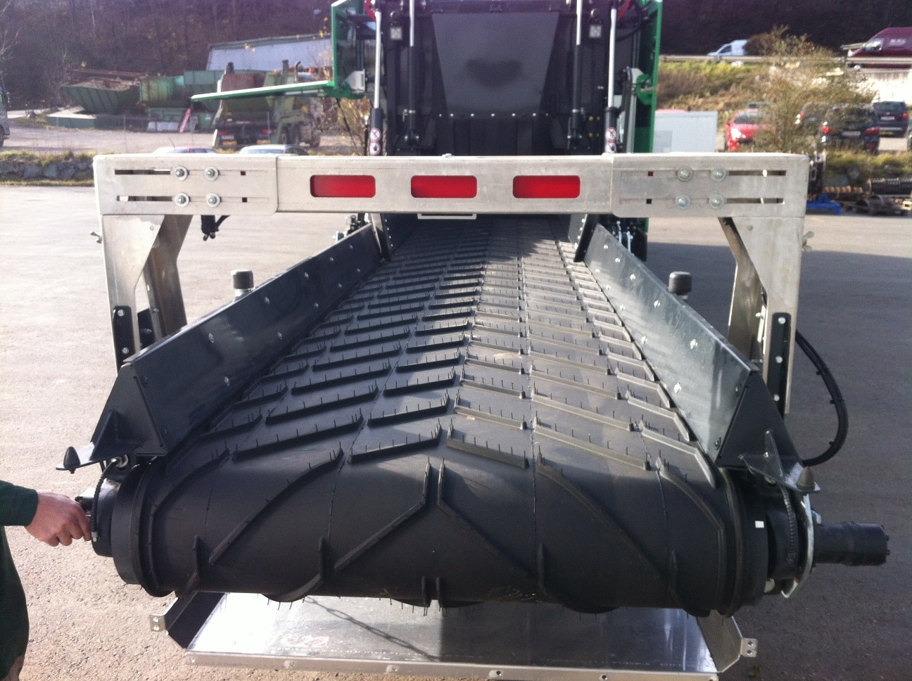 Installation Photos – Komptech - Sensortechnik Optical Belt Scale