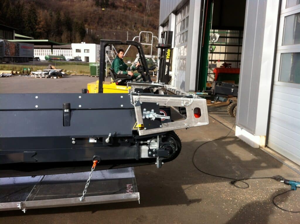 Installation Photos – Komptech - Sensortechnik Optical Belt Scale