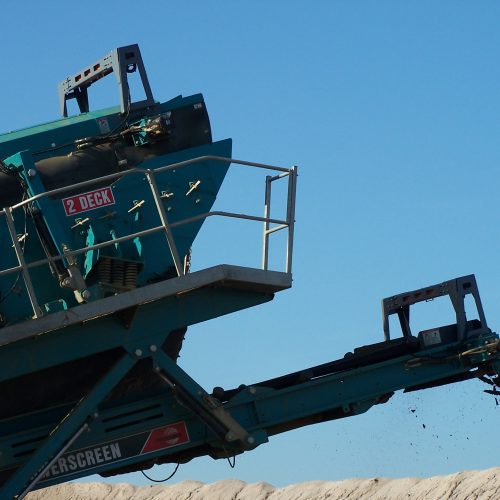 Installation Photos - Powerscreen - Sensortechnik Optical Belt Scale