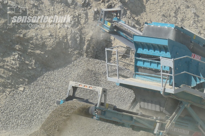 Installation Photos – Powerscreen - Sensortechnik Optical Belt Scale