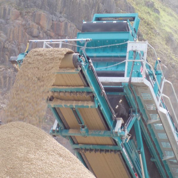 Installation Photos - Powerscreen - Sensortechnik Optical Belt Scale