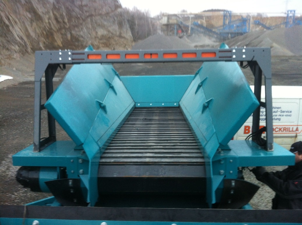 PowerScreen 5 - Sensortechnik Optical Belt Scale