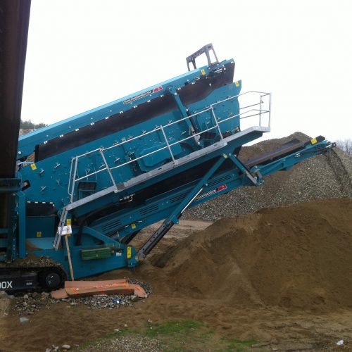 Installation Photos - Powerscreen - Sensortechnik Optical Belt Scale