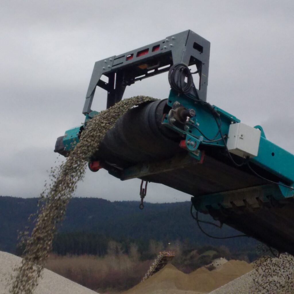 Installation Photos - Powerscreen - Sensortechnik Optical Belt Scale