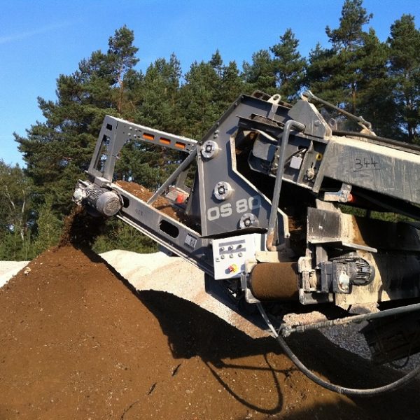 Installation Photos - Rubble Master - Sensortechnik Optical Belt Scale