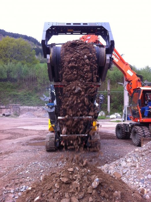 Rubble Master 2 - Sensortechnik Optical Belt Scale