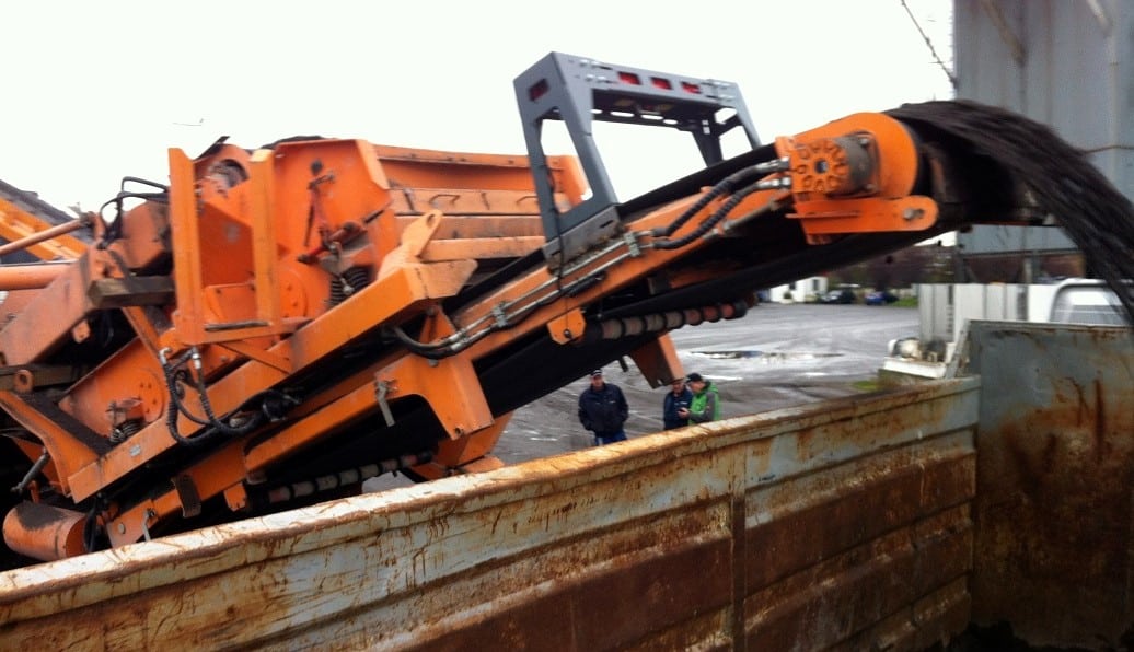 Soil & Mulch Belt Scale | Sensortechnik Optical Belt Scale