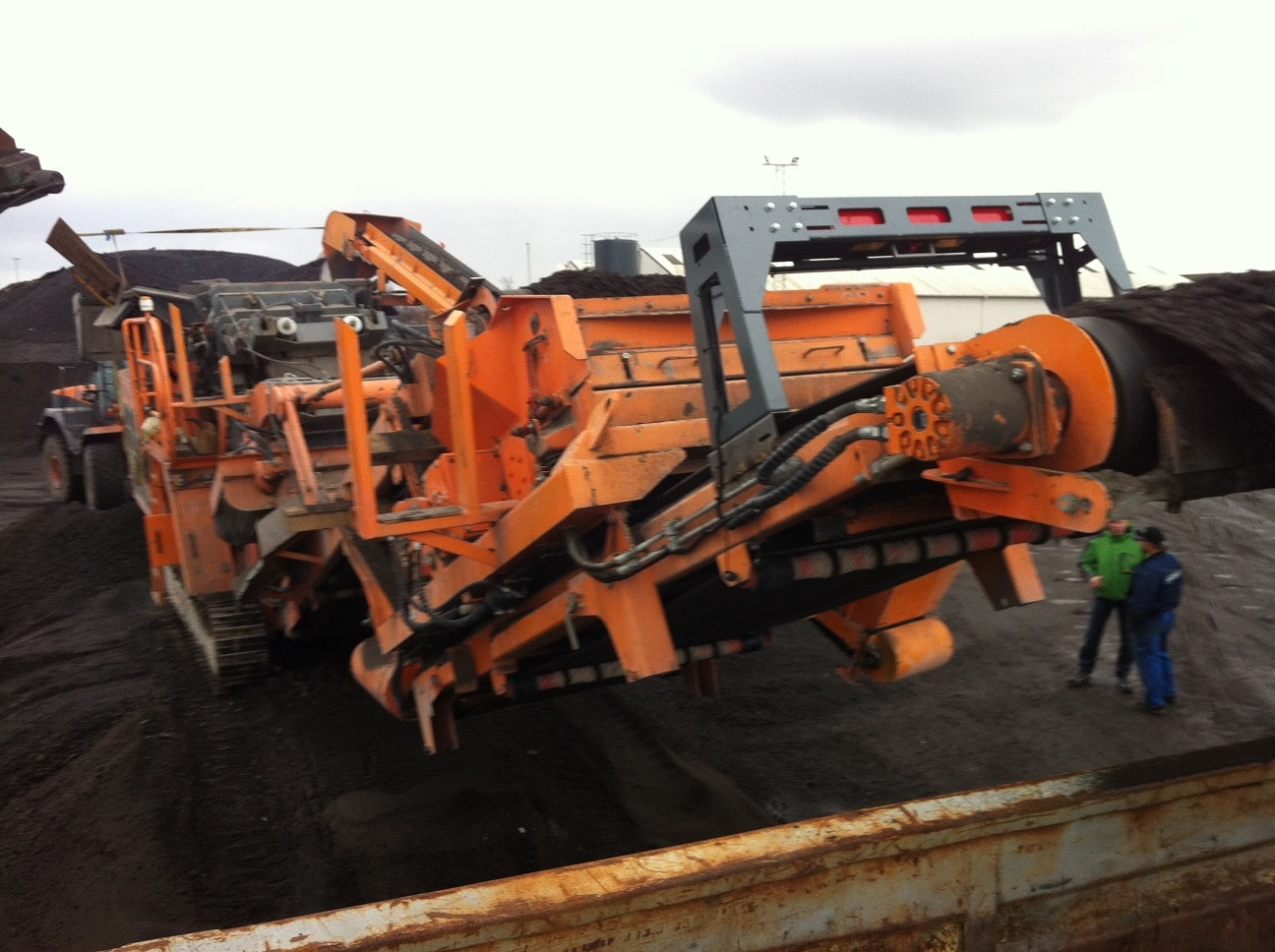 Soil & Mulch Belt Scale | Sensortechnik Optical Belt Scale