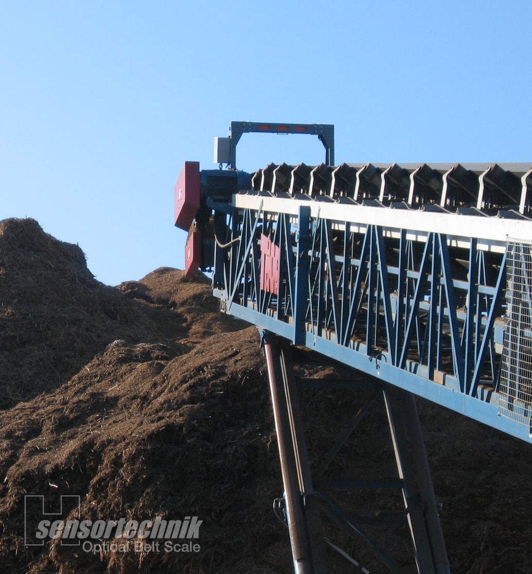 Soil & Mulch Belt Scale | Sensortechnik Optical Belt Scale