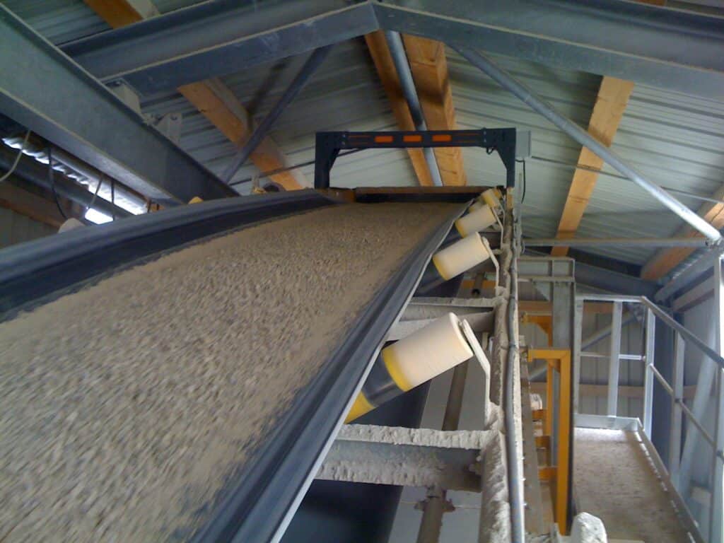 Wood & Biomass Belt Scale | Sensortechnik Optical Belt Scale
