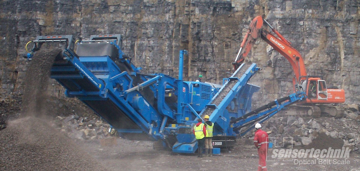 Installation Photos – Terex - Sensortechnik Optical Belt Scale