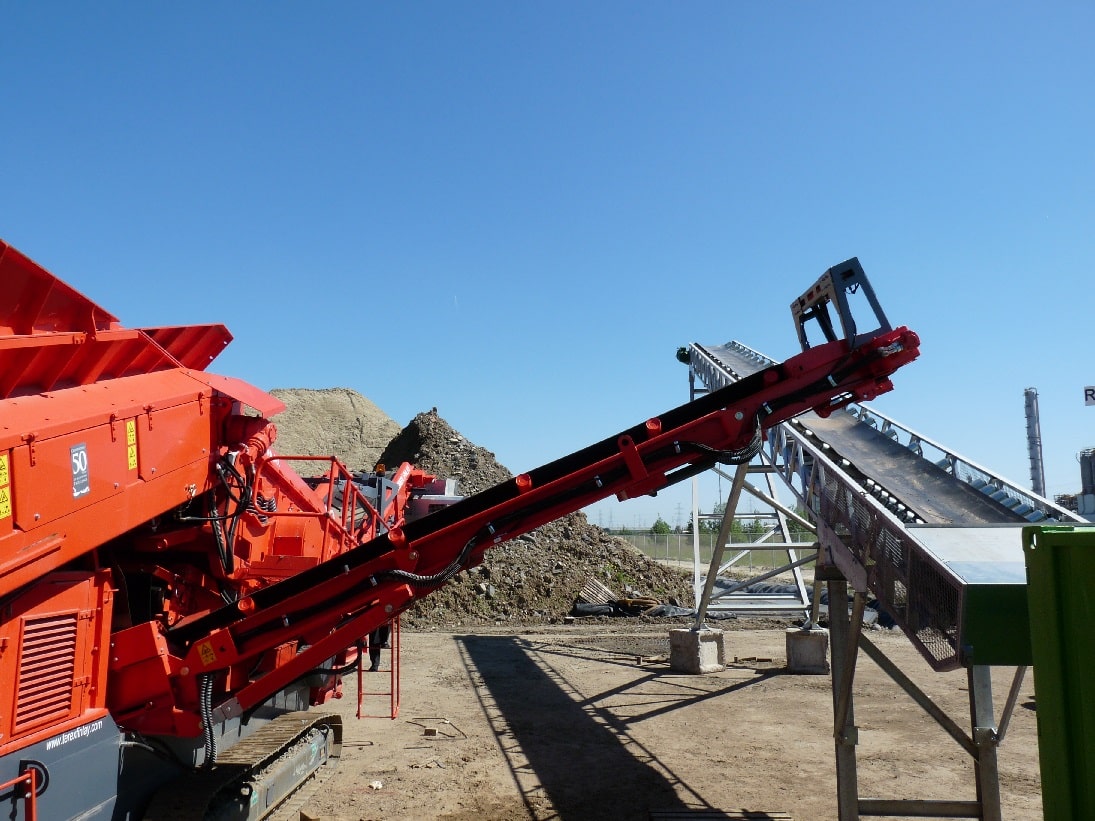 Installation Photos – Terex - Sensortechnik Optical Belt Scale